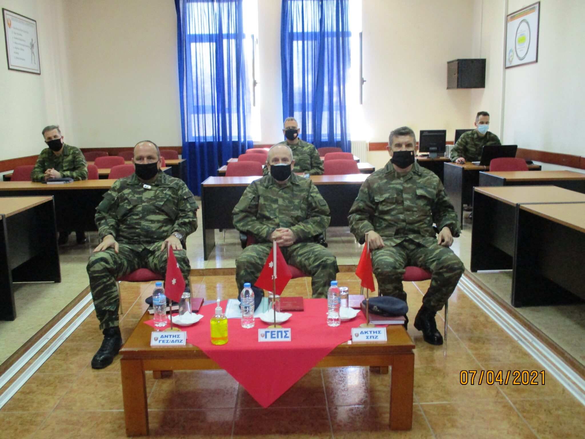 ΕΠΙΣΚΕΨΗ ΤΟΥ ΓΕΠΣ ΑΝΤΙΣΤΡΑΤΗΓΟΥ κ. ΑΓΓΕΛΟΥ ΙΛΑΡΙΔΗ ΣΤΗ ΣΧΟΛΗ ΠΕΖΙΚΟΥ ...