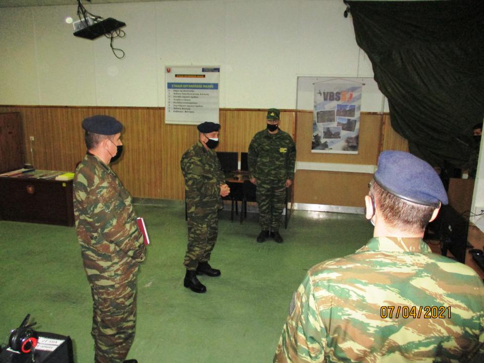 ΕΠΙΣΚΕΨΗ ΤΟΥ ΓΕΠΣ ΑΝΤΙΣΤΡΑΤΗΓΟΥ κ. ΑΓΓΕΛΟΥ ΙΛΑΡΙΔΗ ΣΤΗ ΣΧΟΛΗ ΠΕΖΙΚΟΥ ...